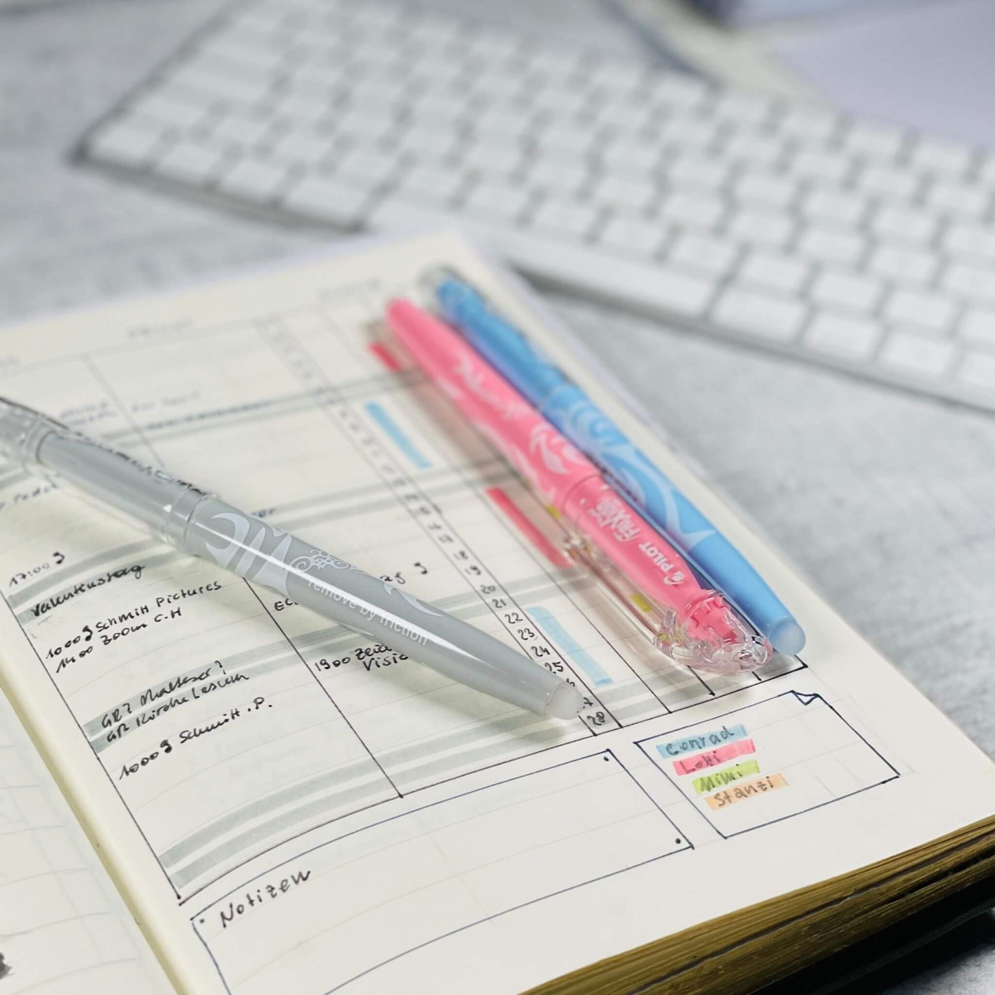 FriXion Light Natural Textmarker - 3er Set - Sketch-Stuff