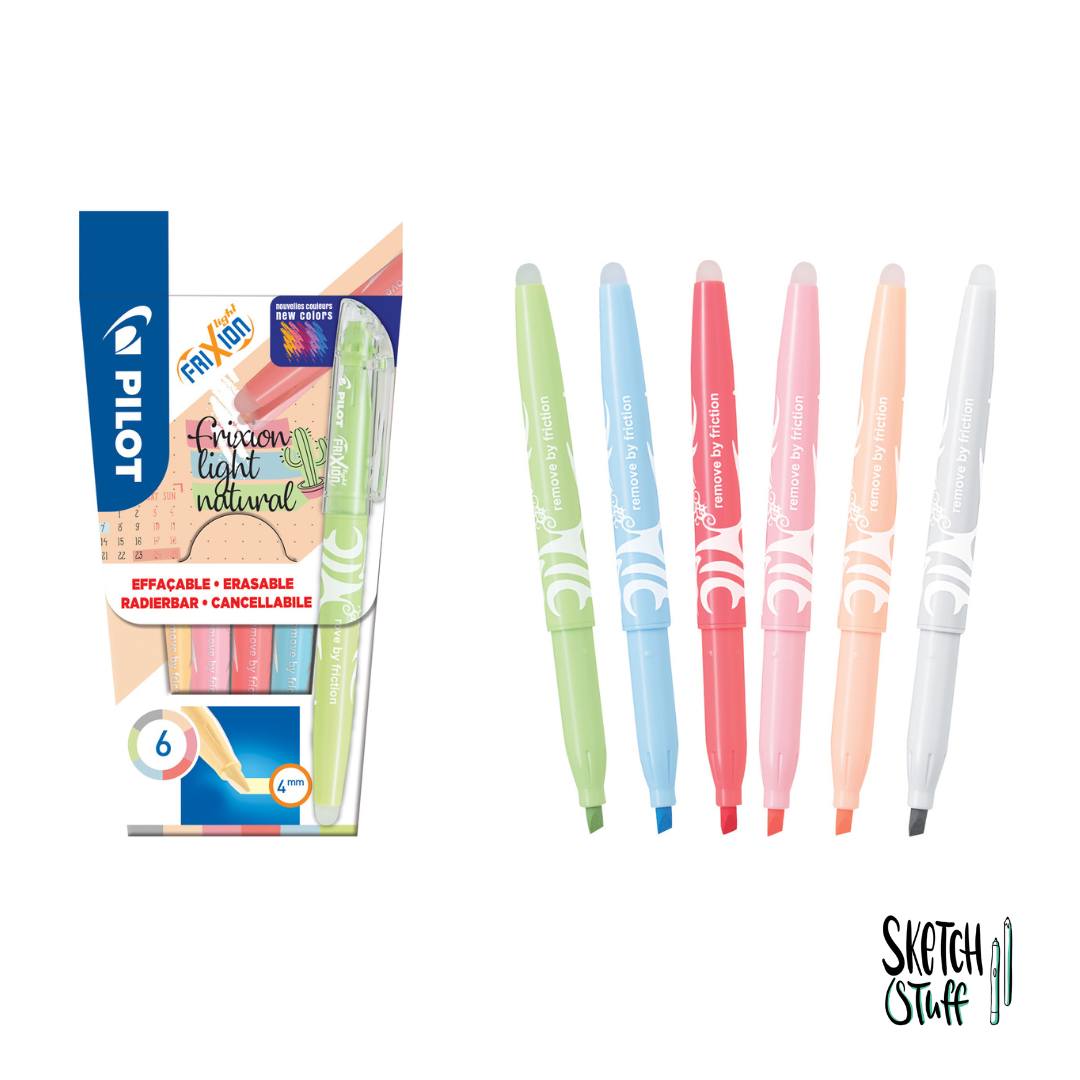 Frixion Light radierbare Texmarker | Sketch-Stuff
