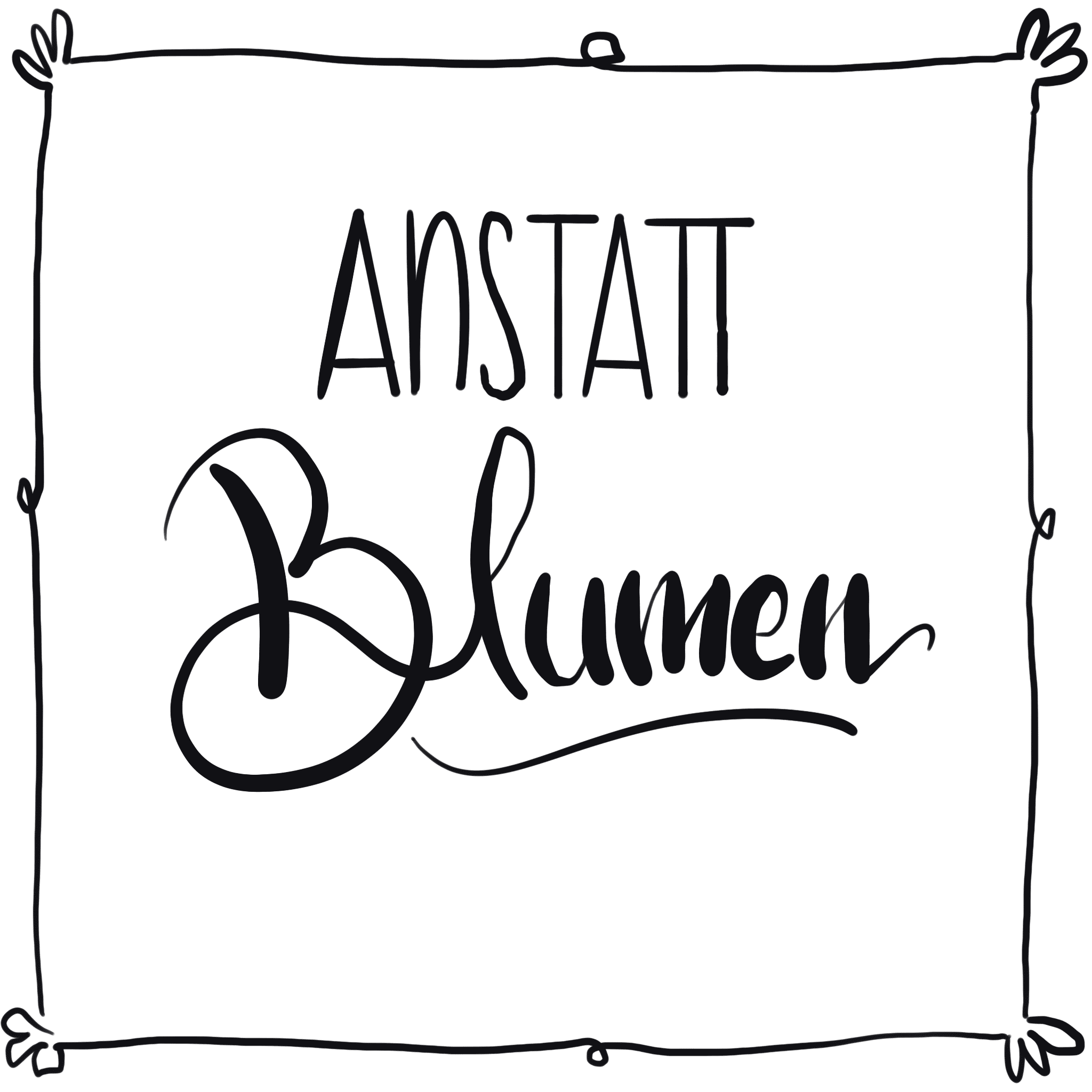 Gutschein "Anstatt Blumen" | Sketch-Stuff